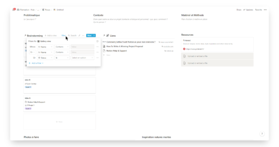 Un template Notion pour les étudiants, en français, complet et gratuit